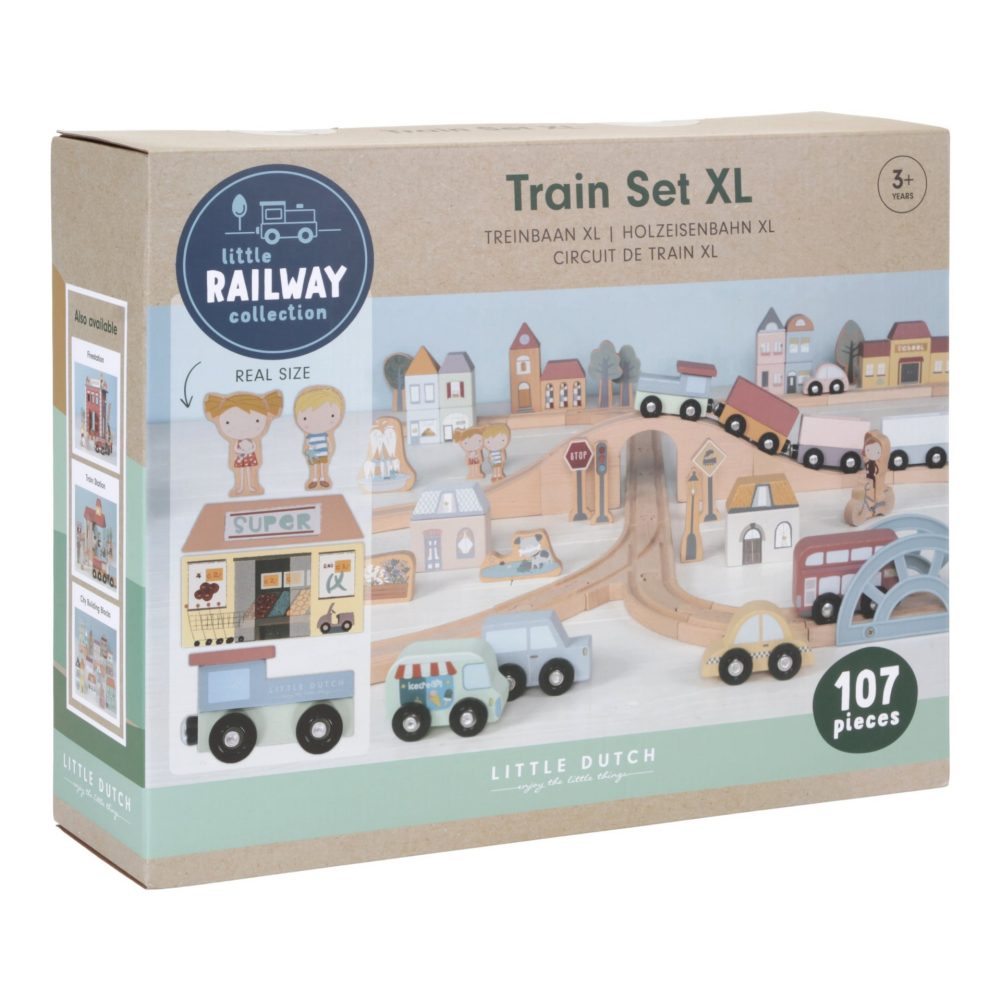 Little Dutch Holzeisenbahn XXL Starter Set online kaufen | INTERSPAR