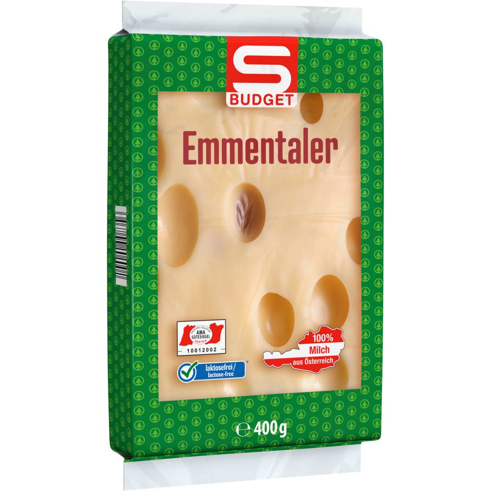S-BUDGET Emmentaler 400 G online kaufen | INTERSPAR