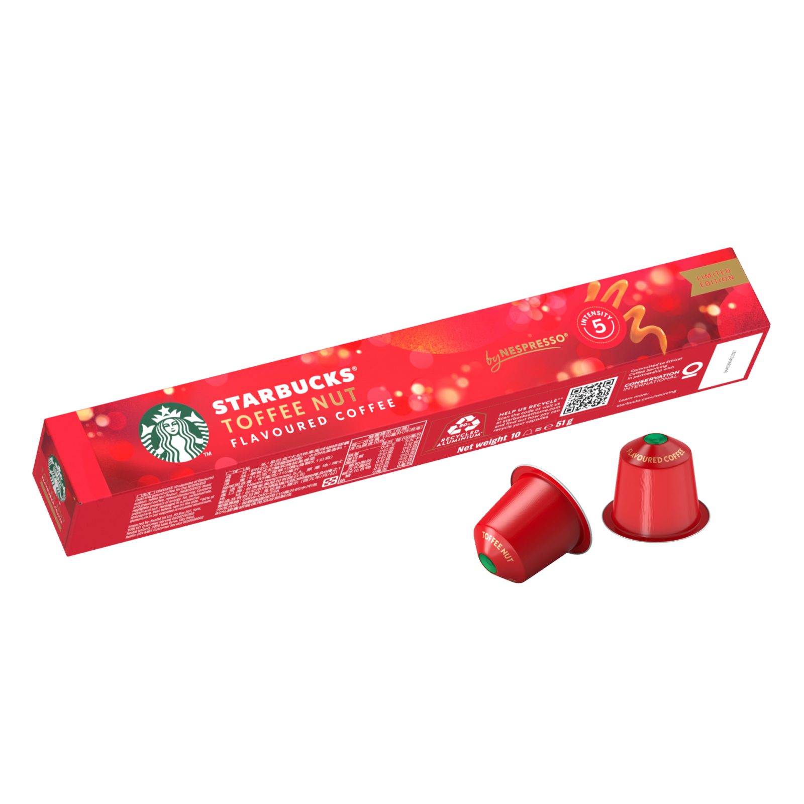 Starbucks by Nespresso Toffee Nut flavoured Coffee 10 Kapseln | SPAR ...
