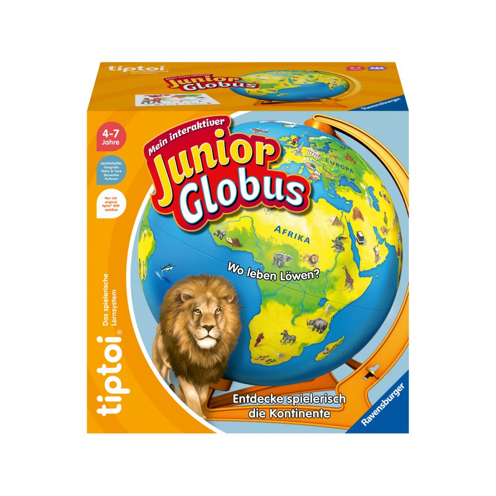 Ravensburger tiptoi Mein interaktiver Junior Globus online kaufen ...