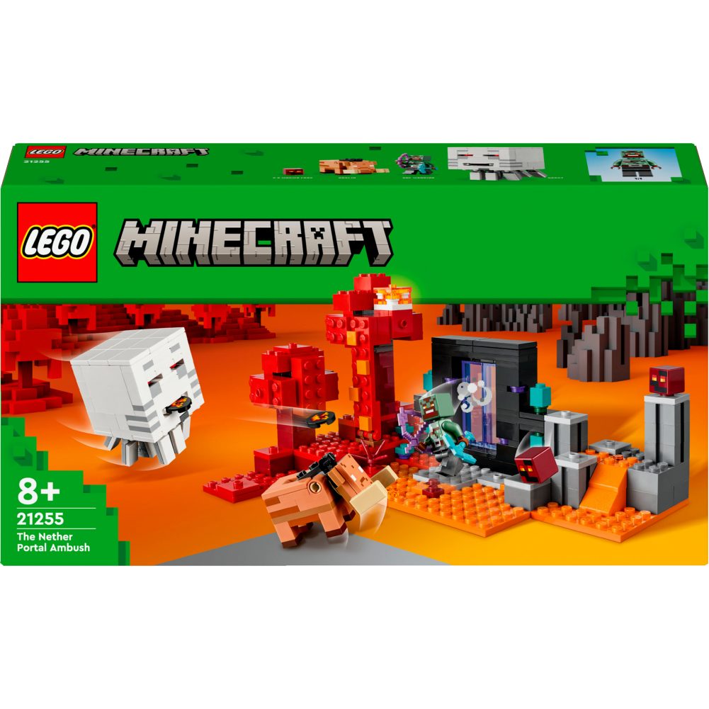 LEGO Minecraft Hinterhalt am Netherportal 21255 online kaufen | INTERSPAR