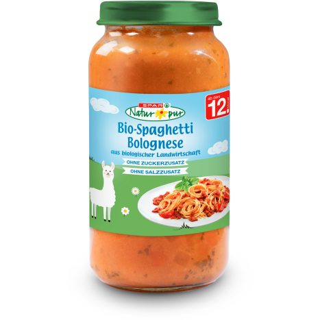SPAR Natur*pur Bio-Spaghetti mit Bolognese 250 G online kaufen | INTERSPAR
