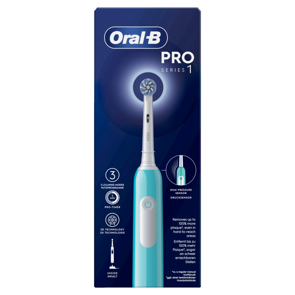 Oral-B Pro 1 Sensitive Clean Caribbean Blue online kaufen | INTERSPAR