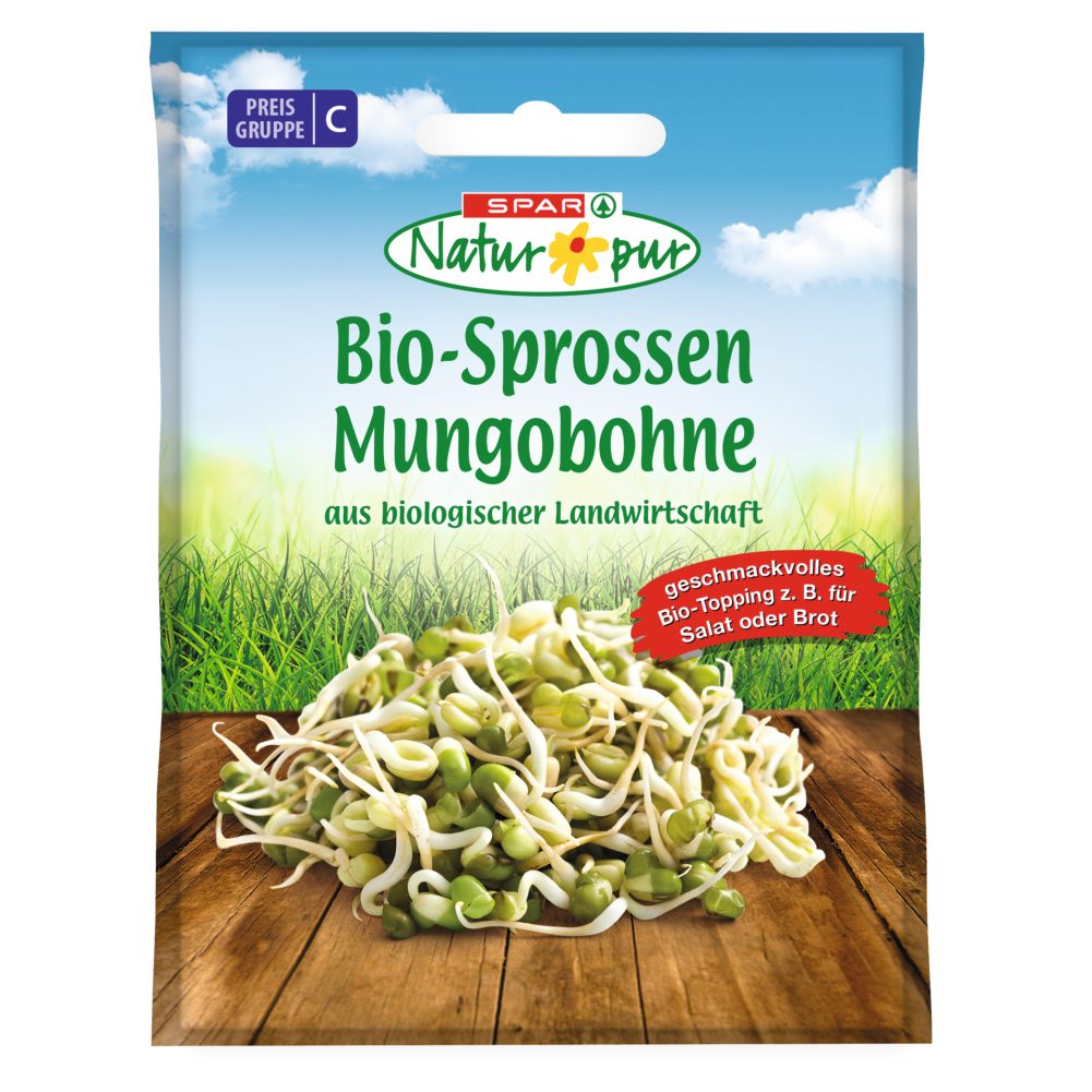 SPAR Natur*pur Saatgut BIO Mungobohne Sprossen online kaufen | INTERSPAR
