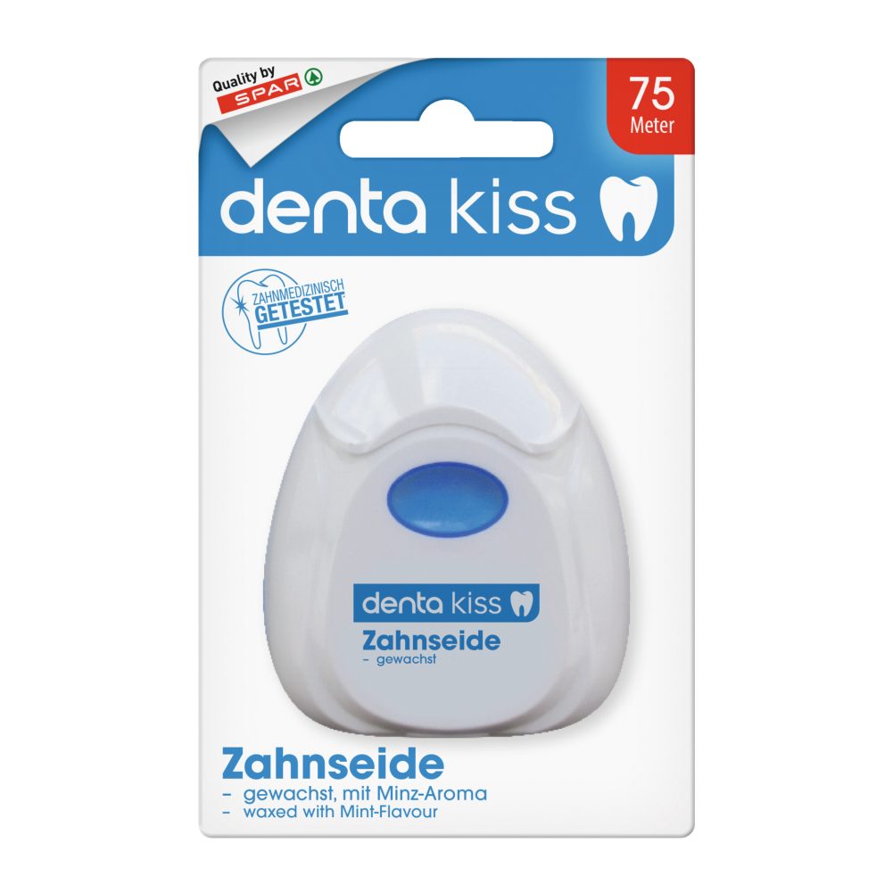 DENTA KISS Zahnseide gewachst 75m online kaufen | INTERSPAR