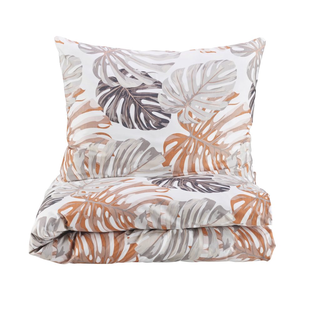 RUBIN Bettwäsche Satin Blätter 140x200 cm online kaufen | INTERSPAR