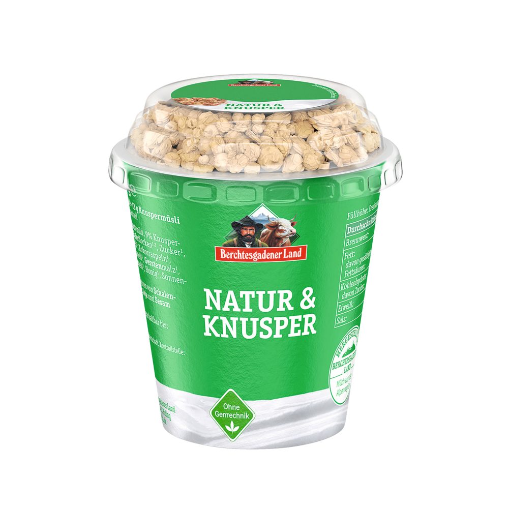 Berchtesgadener Land Natur & Knusper Joghurt 3,5% 150 G online kaufen ...