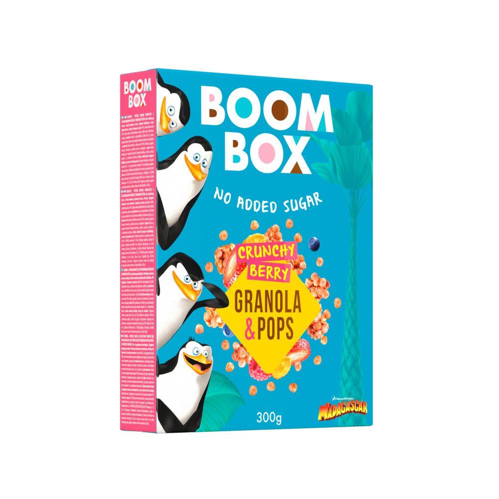 Boom Box Granola & Pops Crunchy Berry 300 G online kaufen | INTERSPAR