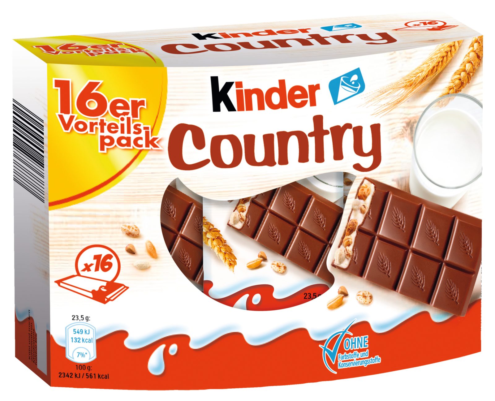 Ferrero Kinder Country 16 Riegel | SPAR Produktwelt