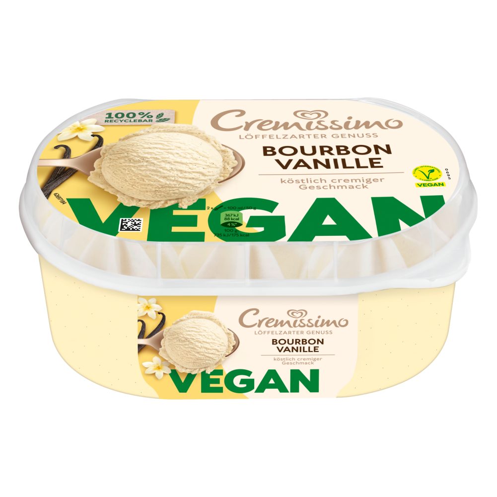 Eskimo Cremissimo Bourbon Vanille Vegan 0,825 L online kaufen | INTERSPAR