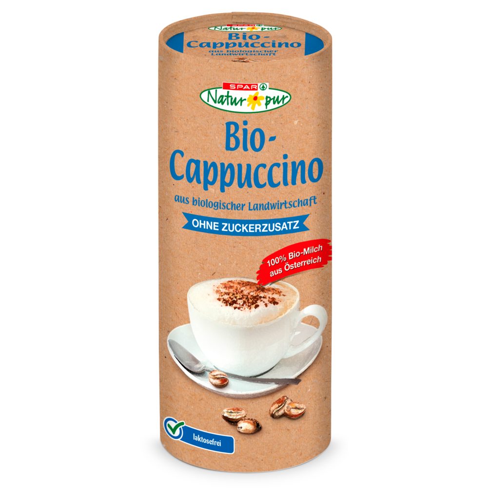 SPAR Natur*pur Bio-Cappuccino ohne Zuckerzusatz 235 ML online kaufen ...