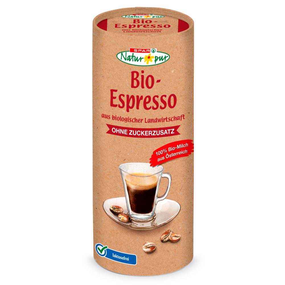 SPAR Natur*pur Bio-Espresso ohne Zuckerzusatz 235 ML online kaufen ...