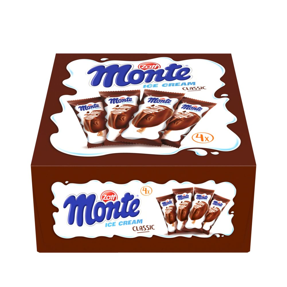Zott Monte ice cream classic 4 Sticks 340 ML online kaufen | INTERSPAR