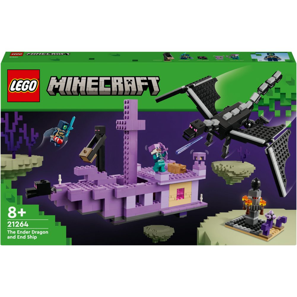 LEGO Minecraft Der Enderdache und das Endschiff 21264 online kaufen ...