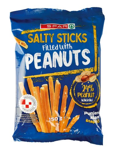 SPAR salty sticks filled with peanuts | SPAR Produktwelt