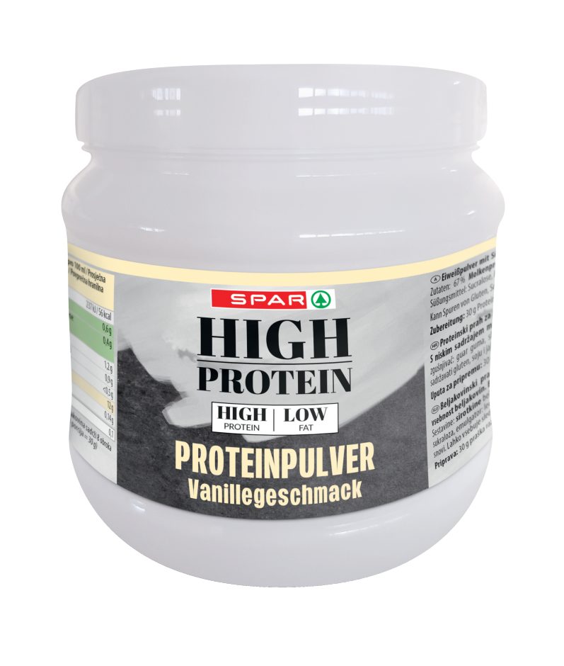 SPAR High Protein Proteinpulver Vanillegeschmack | SPAR Produktwelt