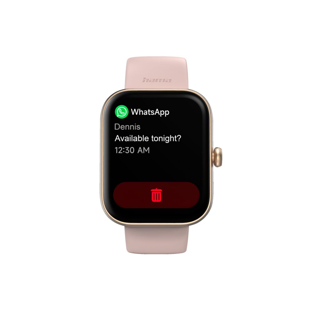 Hama Smartwatch 5000 47mm Rose online kaufen | INTERSPAR