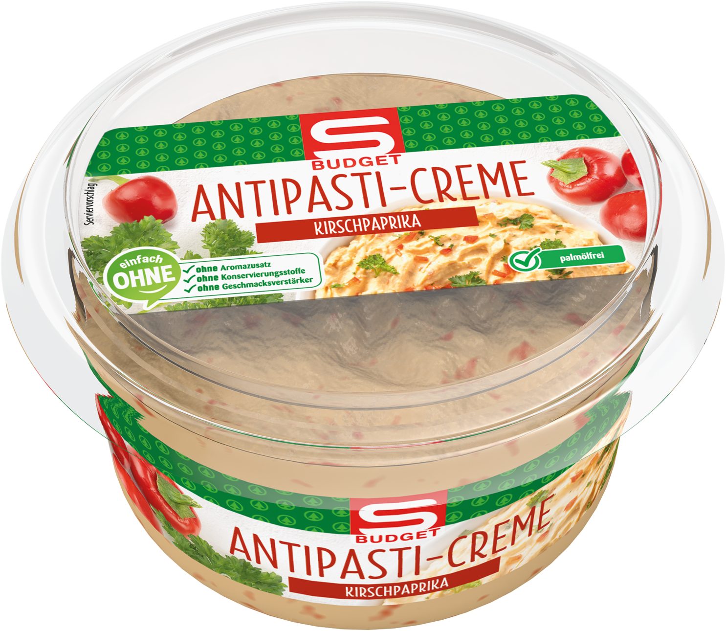 S-BUDGET Antipasti-Creme Kirschpaprika | SPAR Produktwelt