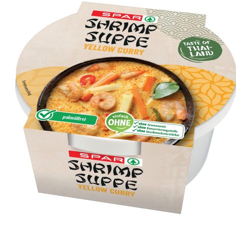 SPAR ASIA Shrimp Suppe Yellow Curry | SPAR Produktwelt