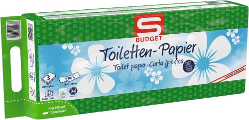 S-BUDGET Toiletten-Papier 10 Rollen | SPAR Produktwelt