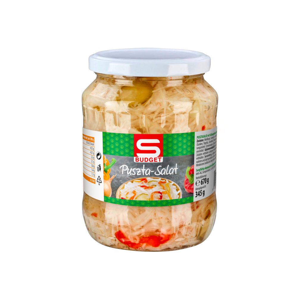 S-BUDGET Pusztasalat 670g 670 G online kaufen | INTERSPAR