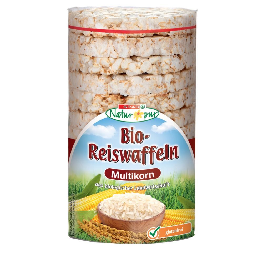 SPAR Natur*pur Bio-Reiswaffeln Multikorn 100 G online kaufen | INTERSPAR