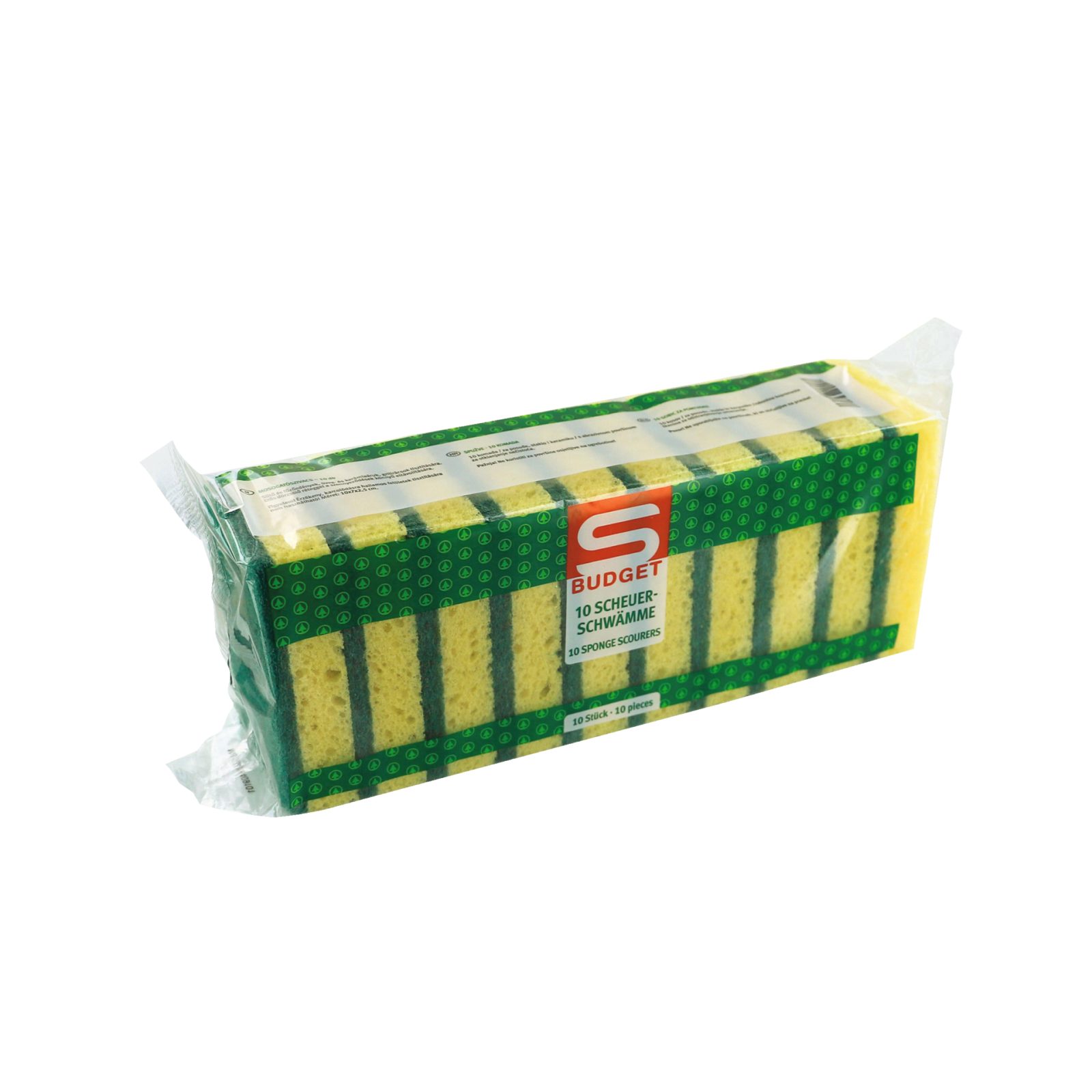S-BUDGET Scheuerschwämme 10 Stk | SPAR Produktwelt