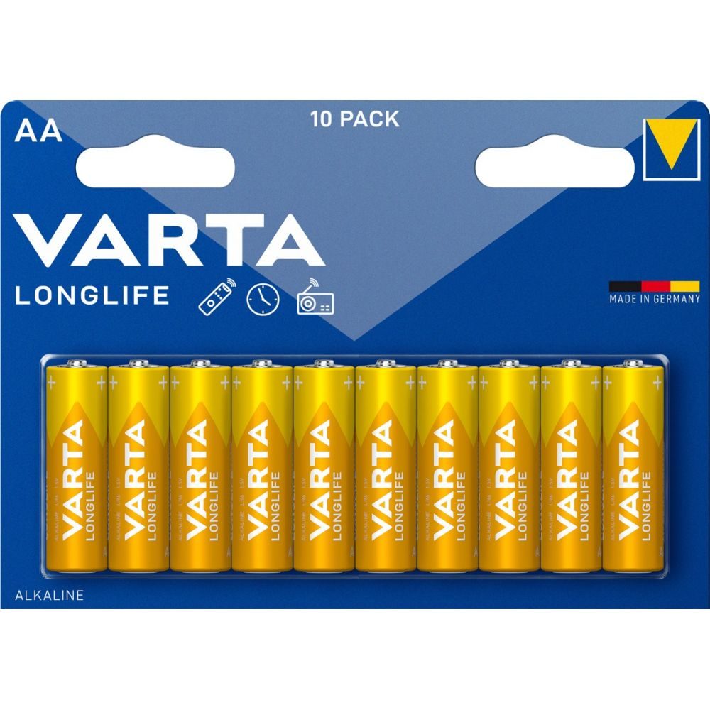 Varta Longlife Batterien Longlife AA 10 Stück online kaufen | INTERSPAR