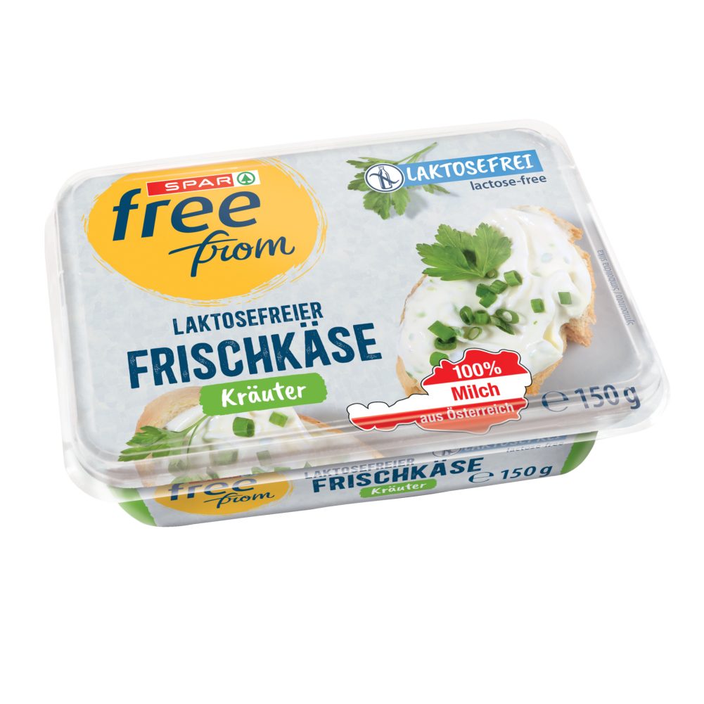 SPAR free from Frischkäse Kräuter laktosefrei 150 G online kaufen ...