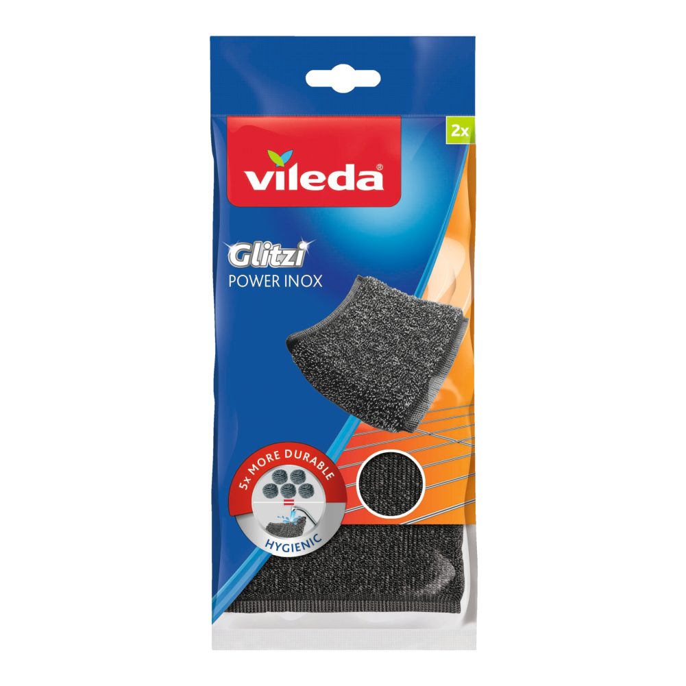 Vileda Power Inox Scheuerpad Glitzi 2 Stück online kaufen | INTERSPAR