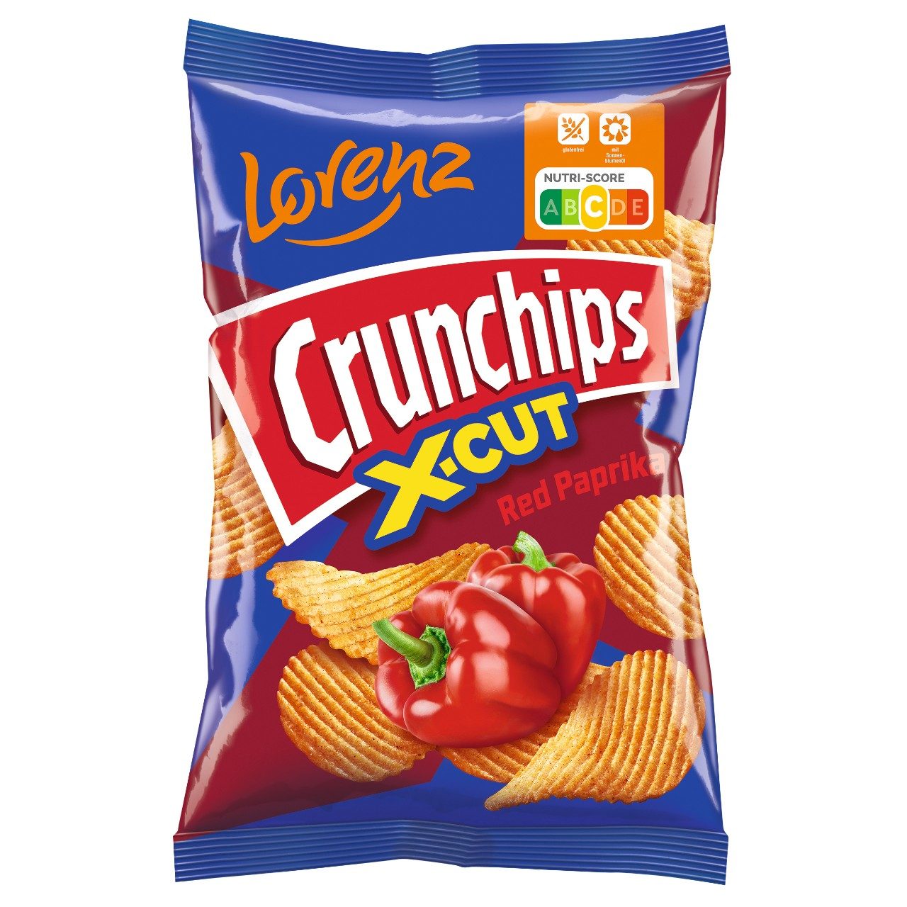 Lorenz Crunchips X-Cut Paprika | SPAR Produktwelt