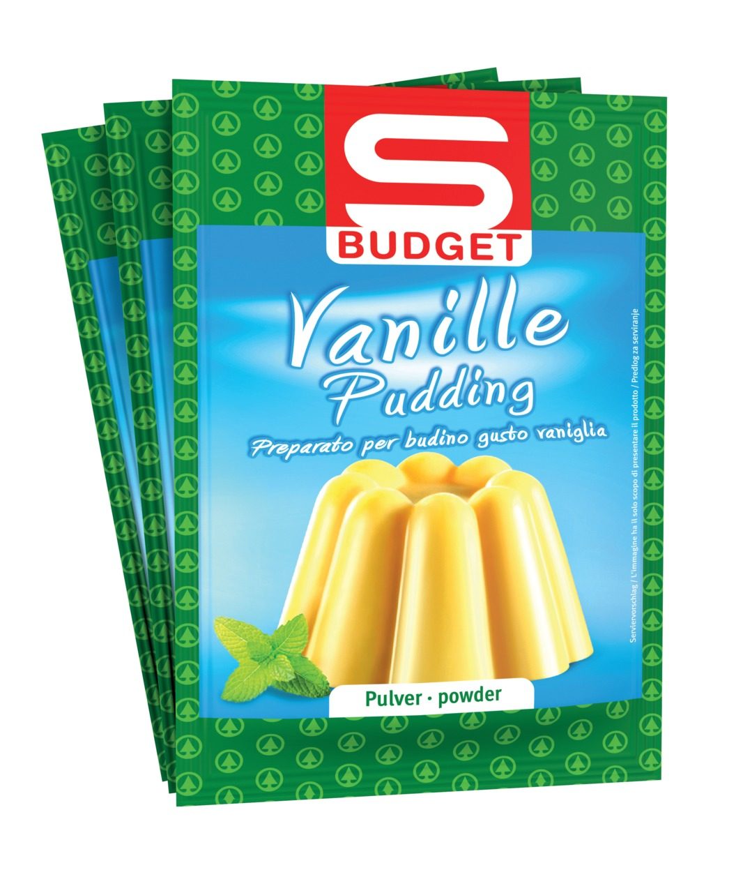 S-BUDGET Vanille-Pudding Pulver 5 x 37g | SPAR Produktwelt