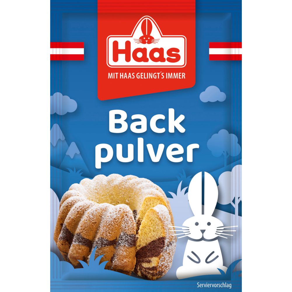 Haas Backpulver 3 x 16g online kaufen | INTERSPAR