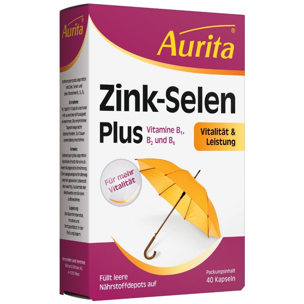 Aurita Zink-Selen Plus 40 Kapseln online kaufen | INTERSPAR