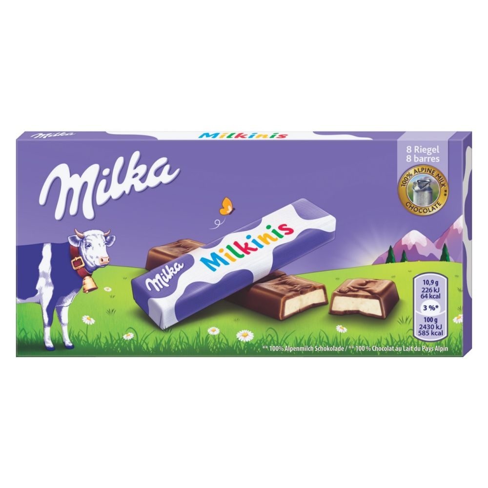 Milka Milkinis Schoko-Riegel 8 Stück 87 G online kaufen | INTERSPAR