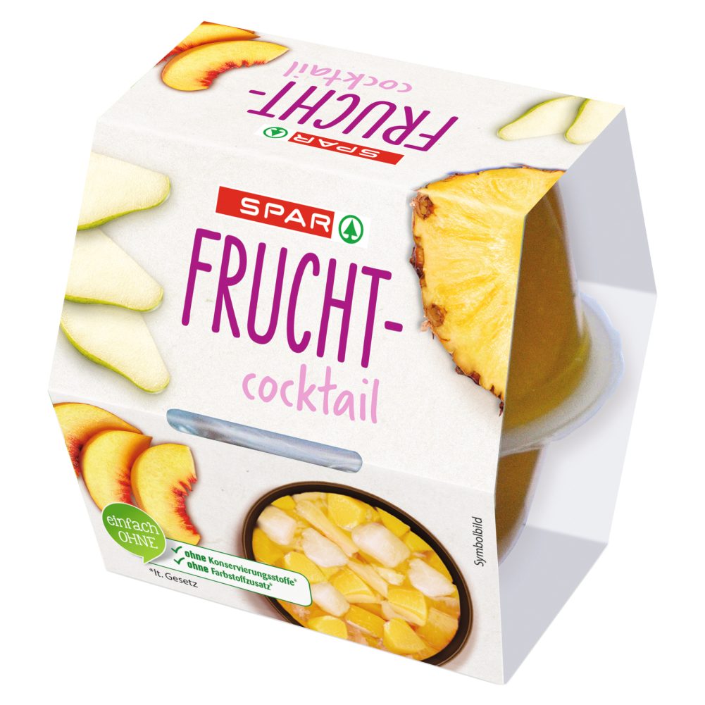 SPAR Frucht-Cocktail 2 x 113g 226 G online kaufen | INTERSPAR