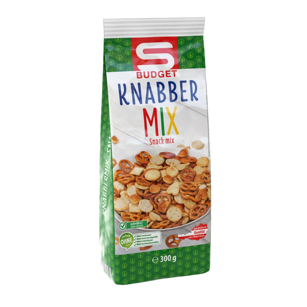 S-BUDGET Knabber-Mix 300 G online kaufen | INTERSPAR