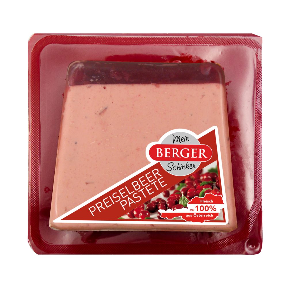 Berger Pastete Preiselbeer 125 G online kaufen | INTERSPAR