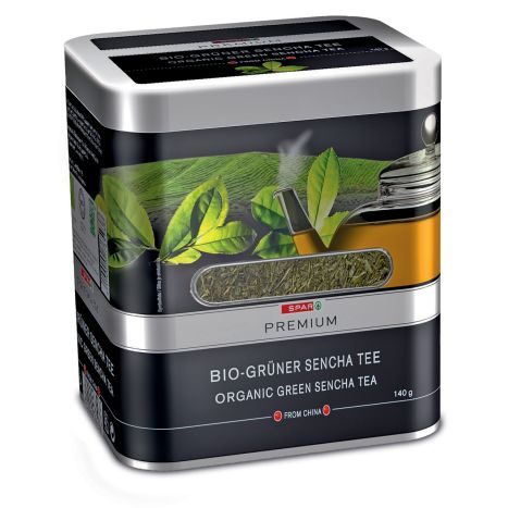 SPAR PREMIUM Bio-Grüner Sencha Tee 140 G online kaufen | INTERSPAR
