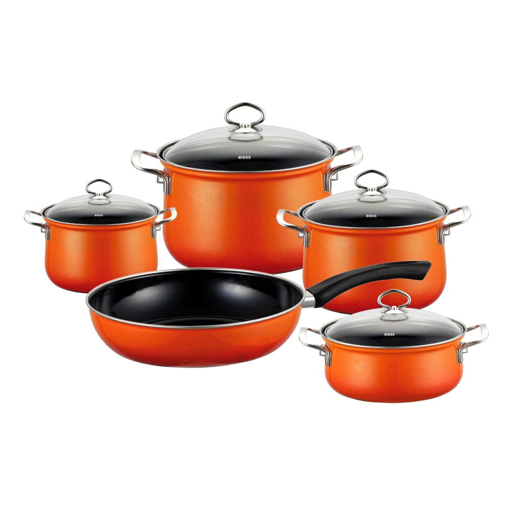 Riess Emaille-Set 5-tlg. Corall online kaufen | INTERSPAR