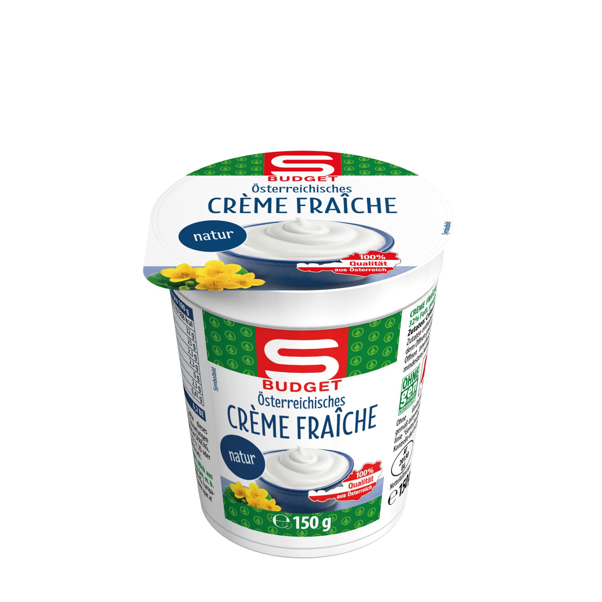 S-BUDGET Crème fraîche natur | SPAR Produktwelt