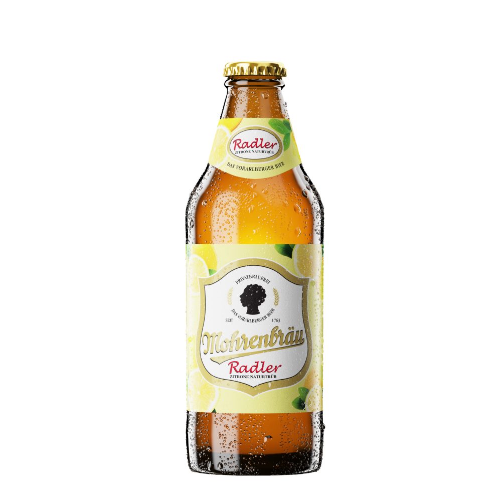 Mohren Zitronen Radler Biermischgetränk 0,33lt. 330 ML MEHRWEG online ...