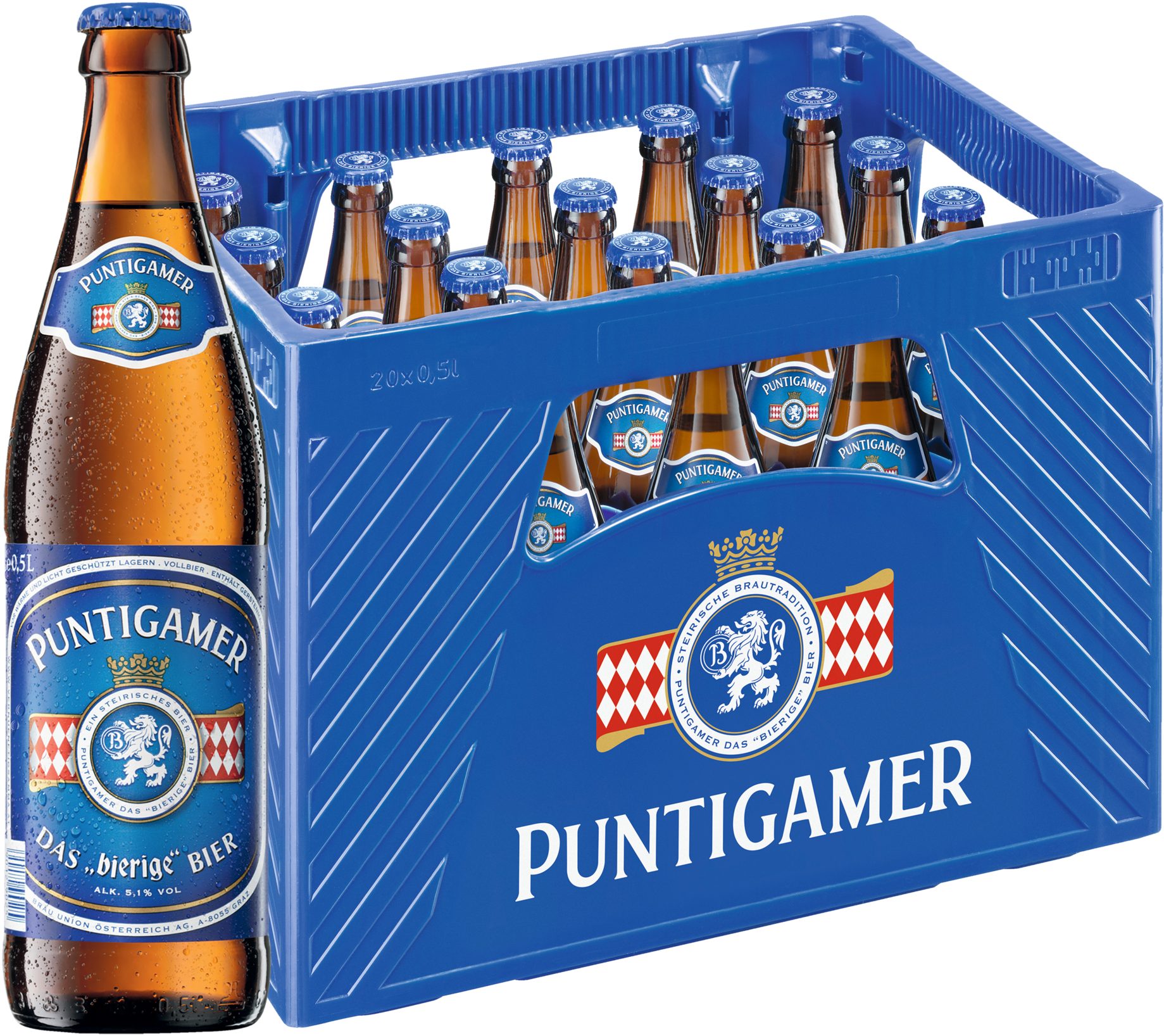 Puntigamer Das "bierige" Bier 20x0,5l | SPAR Produktwelt