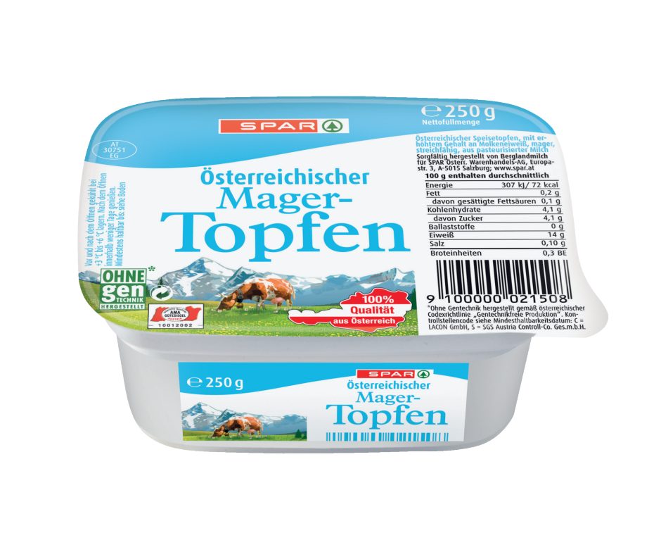 SPAR Österreichischer Magertopfen | SPAR Produktwelt