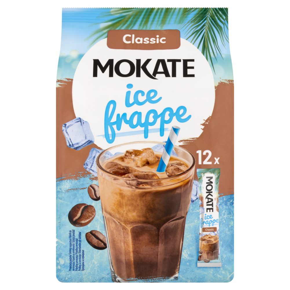 Mokate Caffetteria Ice Frappe instant kávéitalpor 12 db 150 g
