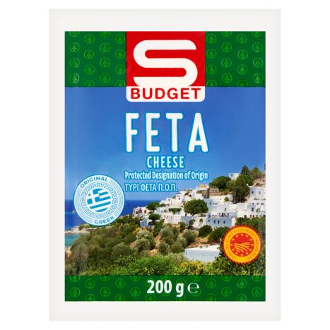 S-Budget feta sajt 200 g | SPAR ONLINE SHOP
