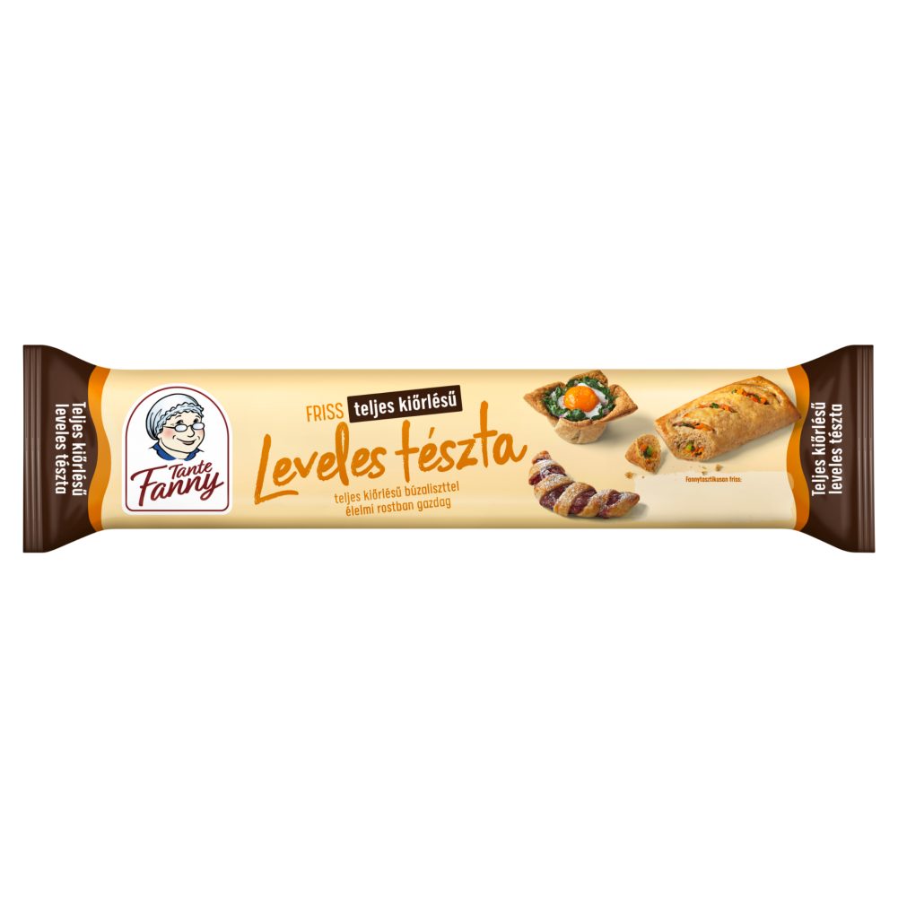 Tante Fanny friss teljes kiőrlésű leveles tészta 280 g | SPAR ONLINE SHOP