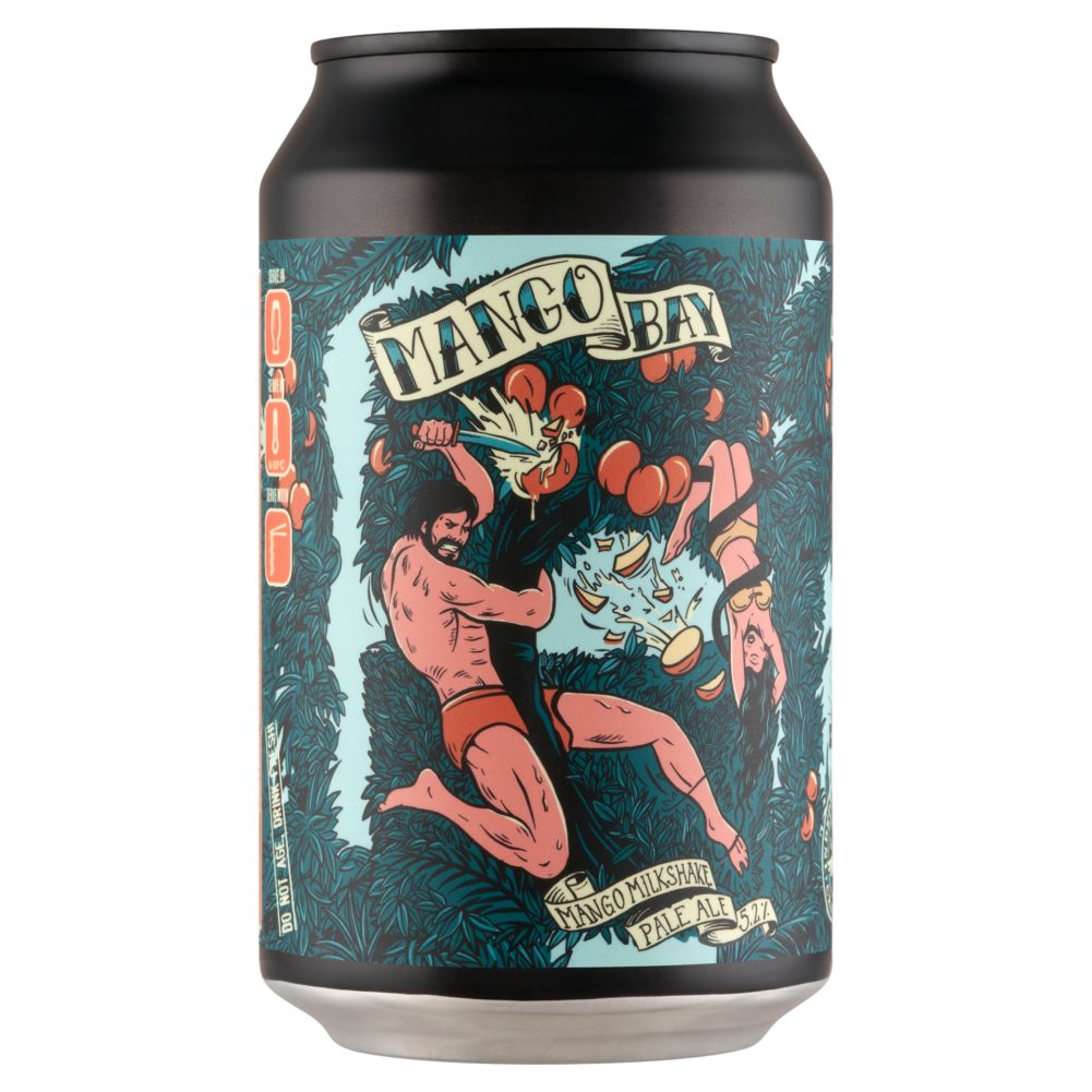 Mad Scientist Mango Bay szűretlen sör mangóval és laktózzal 5,2% 330 ml ...