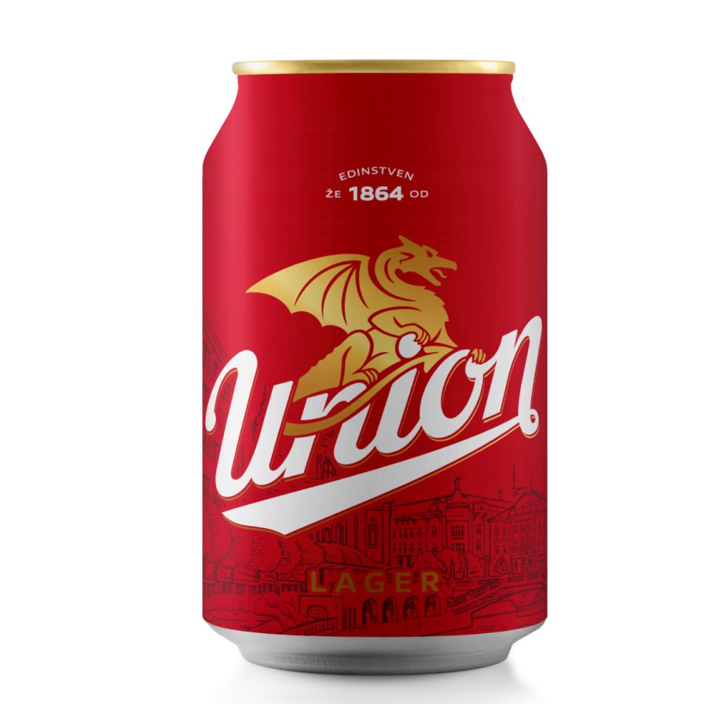 SVETLO PIVO UNION, 0,33L Najprepoznavnejše pivo Pivovarne Union ...