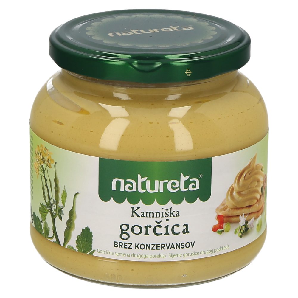 KAMNIŠKA GORČICA, NATURETA, 540G